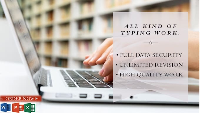 Do all your typing,retyping work in 24 hours by Mahanajam12 | Fiverr