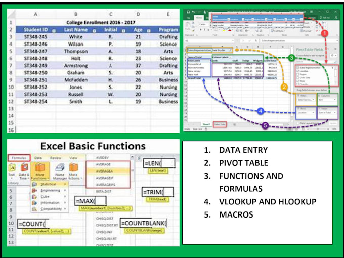 Design beautiful and appealing microsoft excel worksheets by Faizu_gill ...