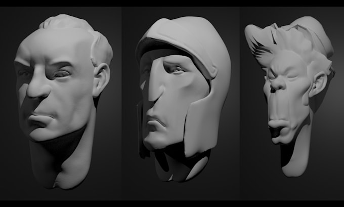 Model 3d characters, 2d concepts into stylized 3d characters by ...