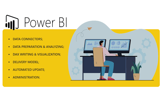 Create, clean, analyze, visualize your power bi report by Sadiviedd ...