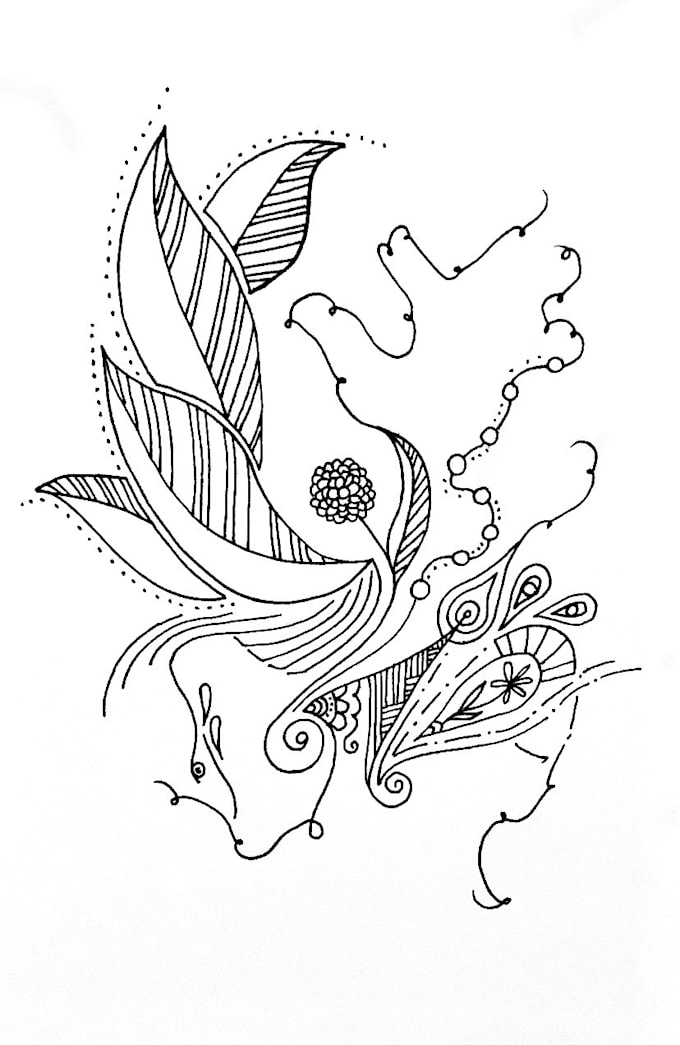 Design and hand draw unique line art illustrations by Patrice09 | Fiverr