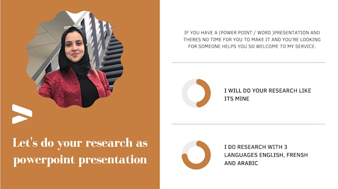 Do your research as powerpoint presentation by Yassmina_sf | Fiverr