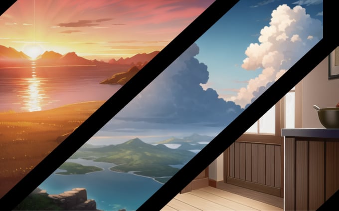 Draw anime background, visual novel or any project with ai by ...