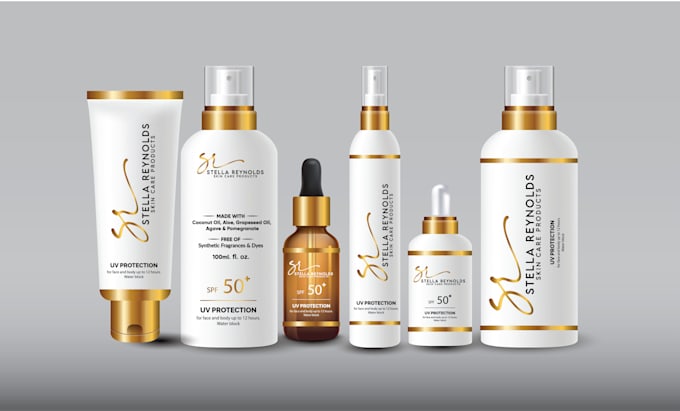 Do pixel perfect product label design and packaging by Yashfaa | Fiverr