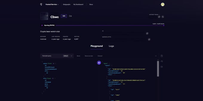 Build a subgraph or indexer for your dapp by Hammadghazi007 | Fiverr