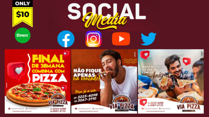Design awesome social media post banner for facebook and instagram by ...