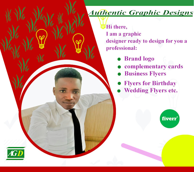 Create an authentic and professional designs for you by Gabriel_agoswin ...