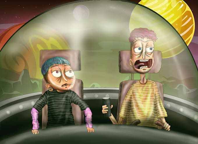 Create a 2d gif animation for you by Brubreyker21 | Fiverr