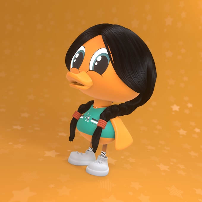 Model stylized, cartoon 3d characters and assets by Lamiaa_abdo | Fiverr