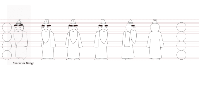 Design a character model sheet for you by Wiromen | Fiverr