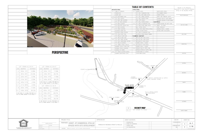 Provide a full scale plan including architectural,structural,electrical ...