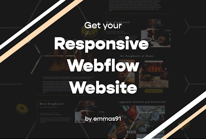 Design and develop responsive webflow website design by Emmas91 | Fiverr