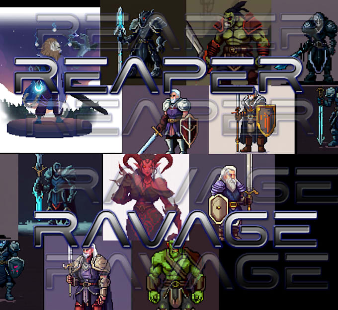 Create your dnd character in pixel art by Triggerhappy | Fiverr