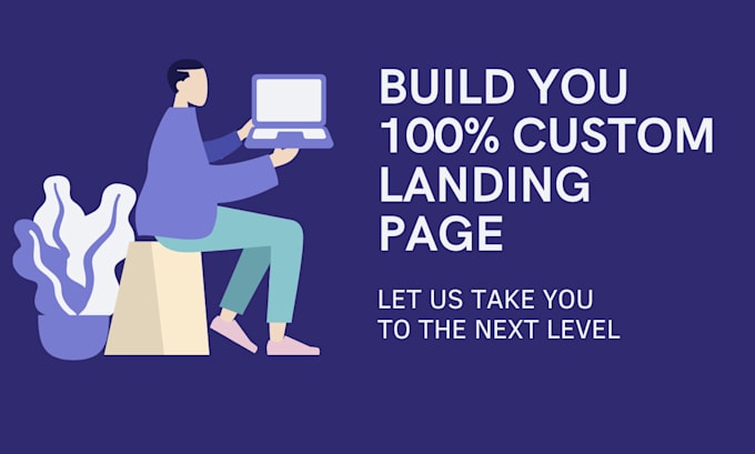 Build a custom landing page by Jjalpizarg | Fiverr