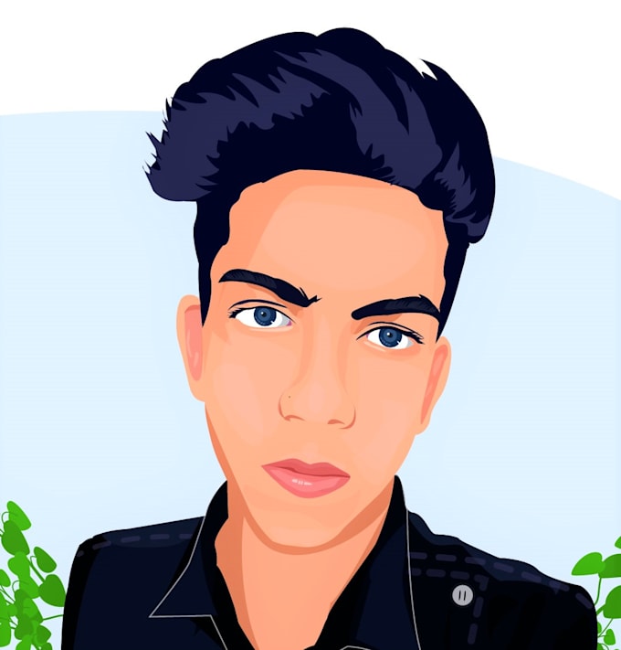 Draw your photo to cartoon portrait in 24 hours by Golustunterraj | Fiverr