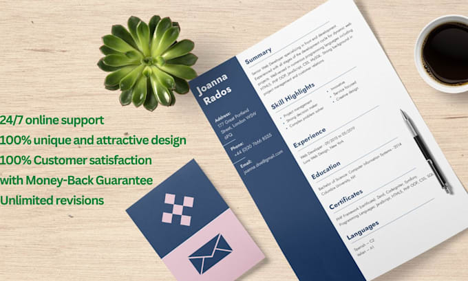 Design, edit and rewrite your cv or resume with ats optimize by Sattar ...