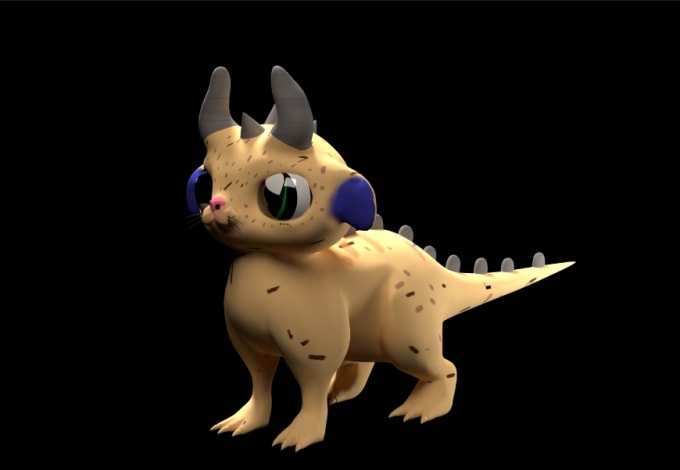 Sculpt low poly 3d characters for game and animation by Sjayp19 | Fiverr
