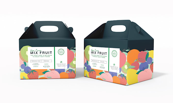 Create premium packaging for cafe and industrial food brand by ...