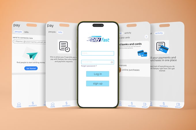 Mob app website and dashboard ui ux design in figma, xd by Michaeltanio109 | Fiverr