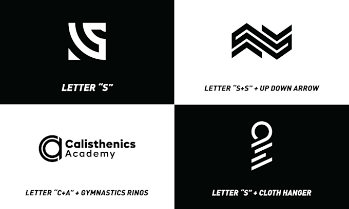 Design abstract lettermark wordmark logo by Isabella_jade3 | Fiverr