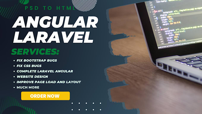 Develop high quality complex website using angular laravel by ...
