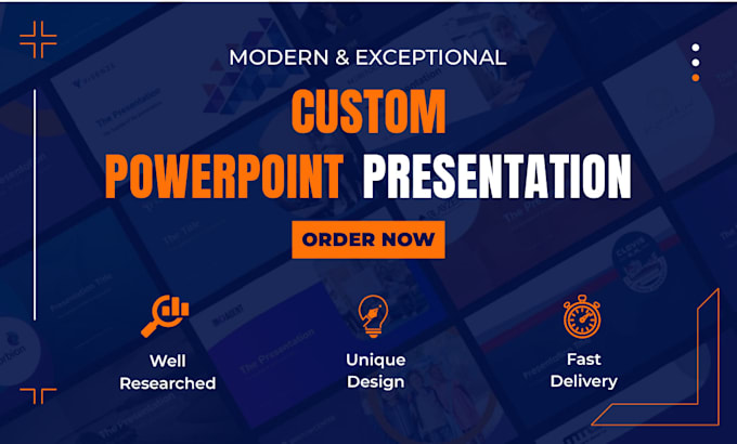 Design professional powerpoint presentations and modern ppt by Vinaykumrr | Fiverr