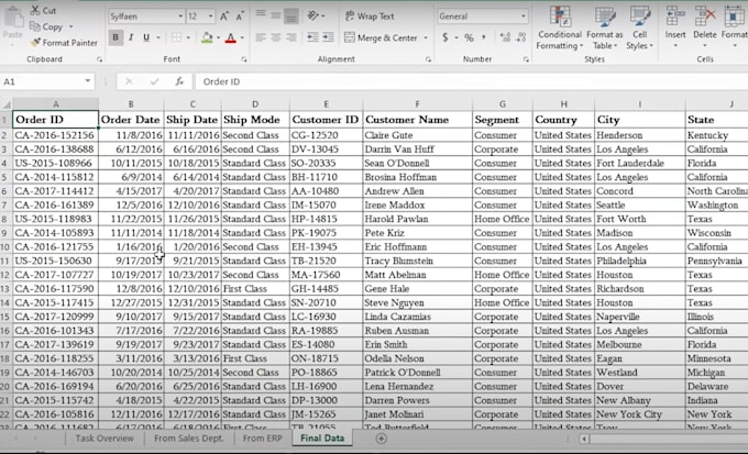 Clean, organize and merge excel, data collection etc by Aryangupta435 ...