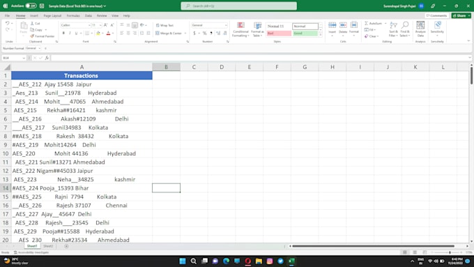 Do Excel Data Cleaning Management Pivot Table By Surender13 Fiverr