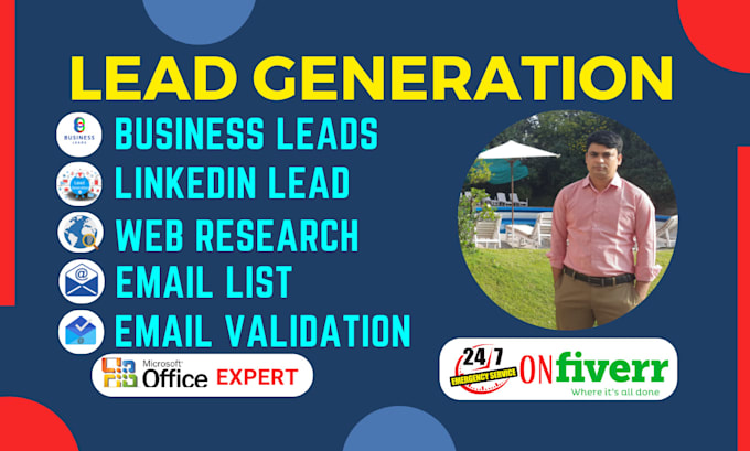 Adept in lead generation data entry, web research, convert by Enamulfiverr | Fiverr