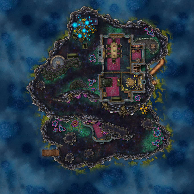 Design maps for your dnd or ttrpg games by Northerwave | Fiverr