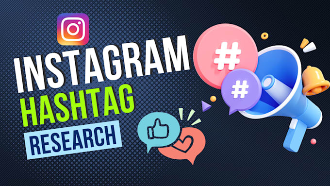 Find best instagram hashtags research by Yousufsaleem218 | Fiverr