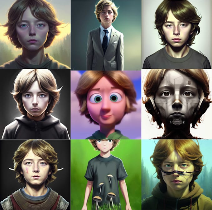 Create a model for stable diffusion ai photo generation by Dinahuel ...