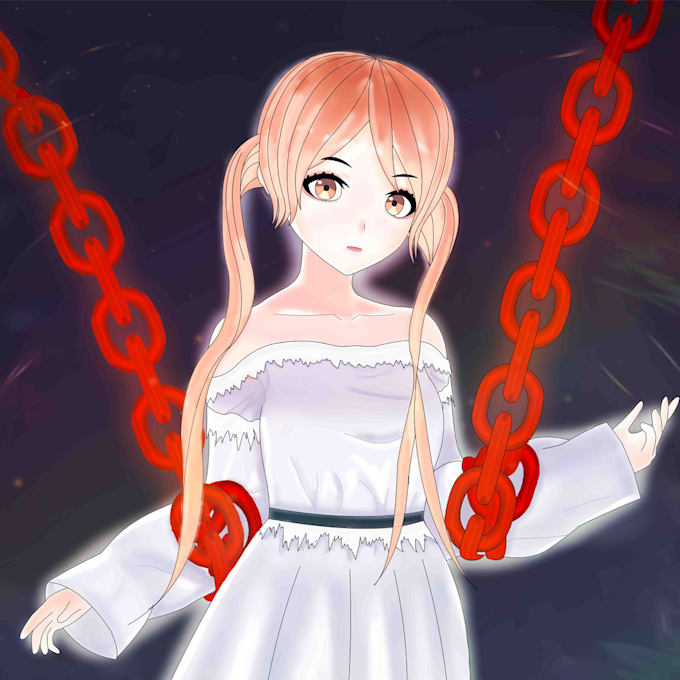 Design colored anime illustration by Yatocrow | Fiverr