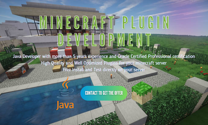 Create a custom minecraft plugin for your server by Erzoooo | Fiverr