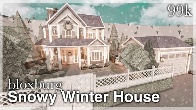Build you a house from a bloxburg speedbuild by M6ddie | Fiverr