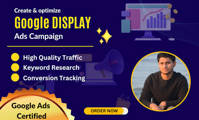 Setup and optimize google display adwords ad campaign from scratch by ...