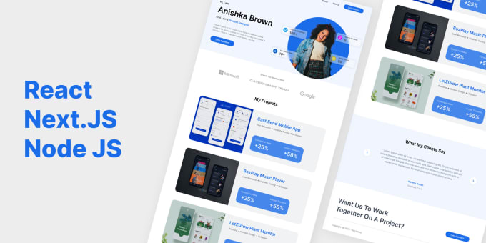 Be your react js, next js, node js developer by Vithushanjey | Fiverr Be your react js, next js, node js developer by Vithushanjey | Fiverr
