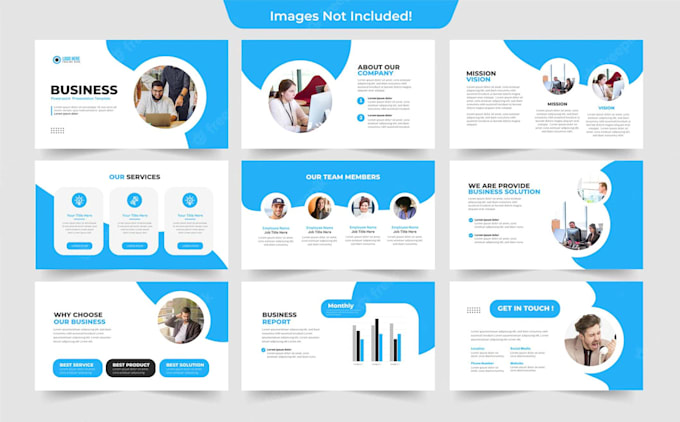 Create good professional catchy animated powerpoint presentation slides ...