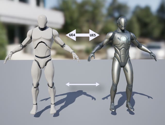 Retarget unreal engine 4 skeleton animations to ue5 manny by Mazouzi7 | Fiverr