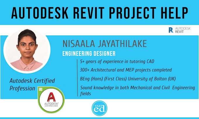 Help your revit architecture or revit mep project by Teamvasted | Fiverr