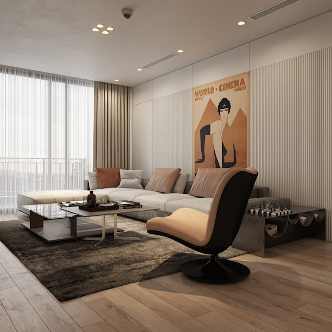 Design and render interior, exterior by 3dmax by Ktsluistri | Fiverr