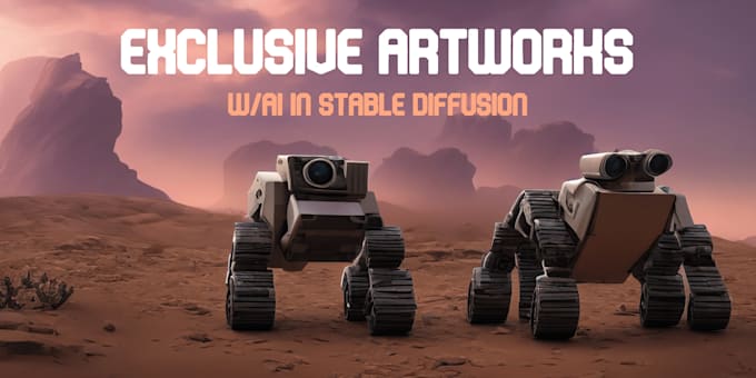 Create artworks with ai in stable diffusion by Kg_architects | Fiverr