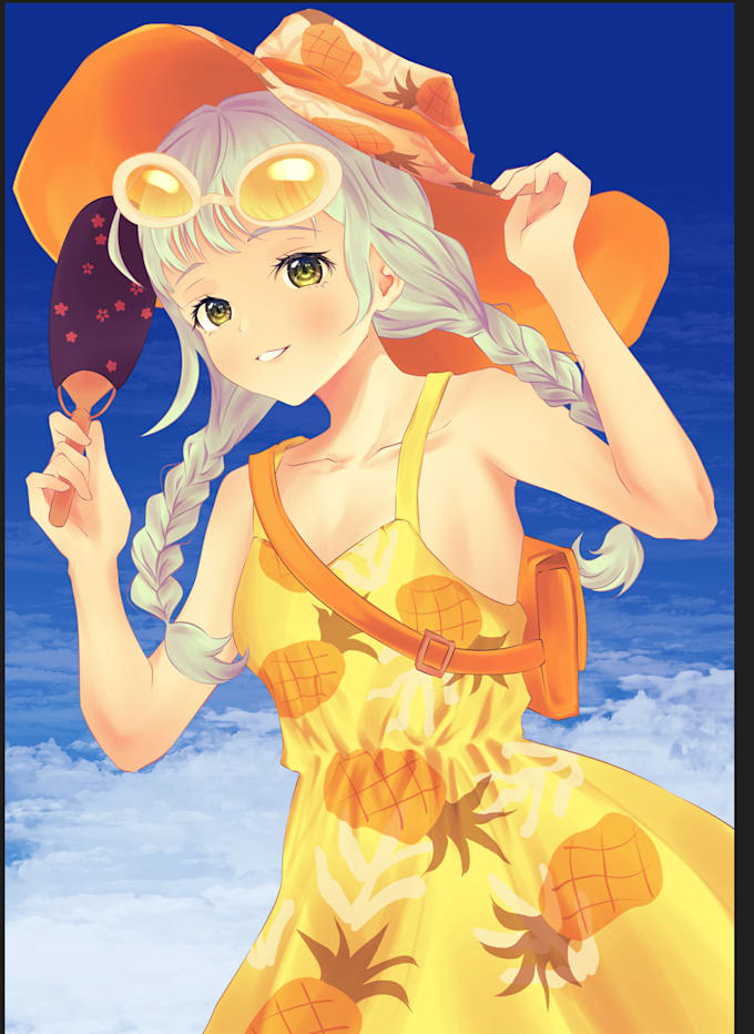 Draw An Anime Style Illustration By Keikeislider Fiverr