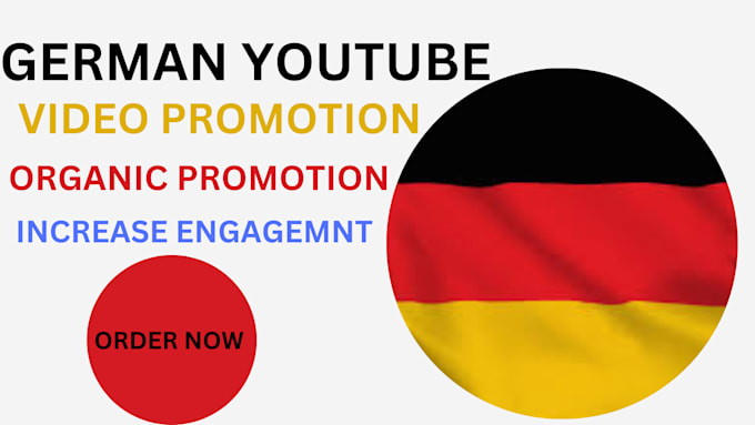 German youtube promotion to target german viewers to increase channel ...