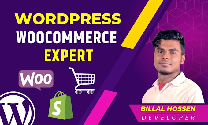 Develop wordpress ecommerce woocommerce website with responsive design by Dev_billal | Fiverr