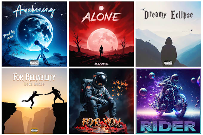 Design album, mixtape or single cover arts by Awaysomeboy | Fiverr