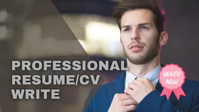 Write a custom resume, professional cv service for your new career opportunity by ...