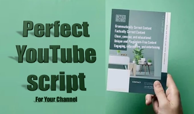Write the perfect script for your youtube channel by Emine_pro | Fiverr