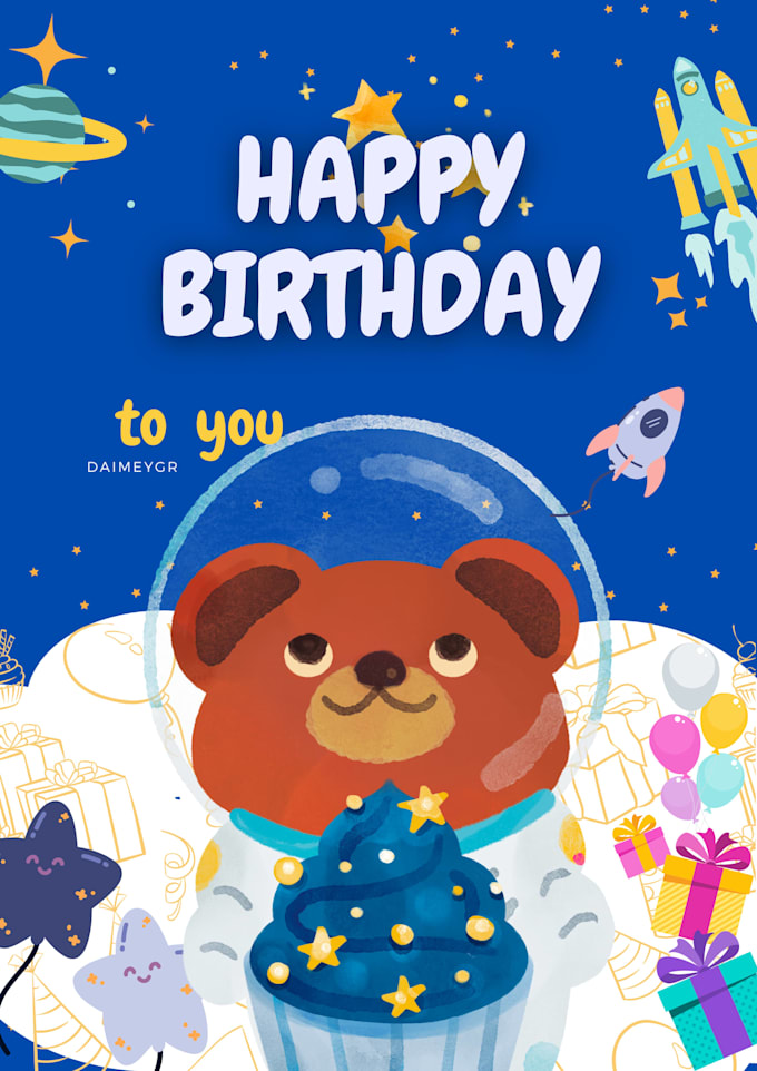 Design a colorful and cool children poster by Daimeygr | Fiverr