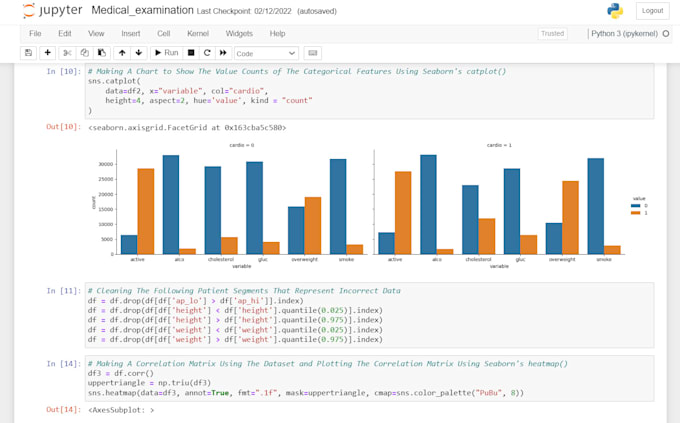 Do statistical data analysis task with python by Jason_1010 | Fiverr